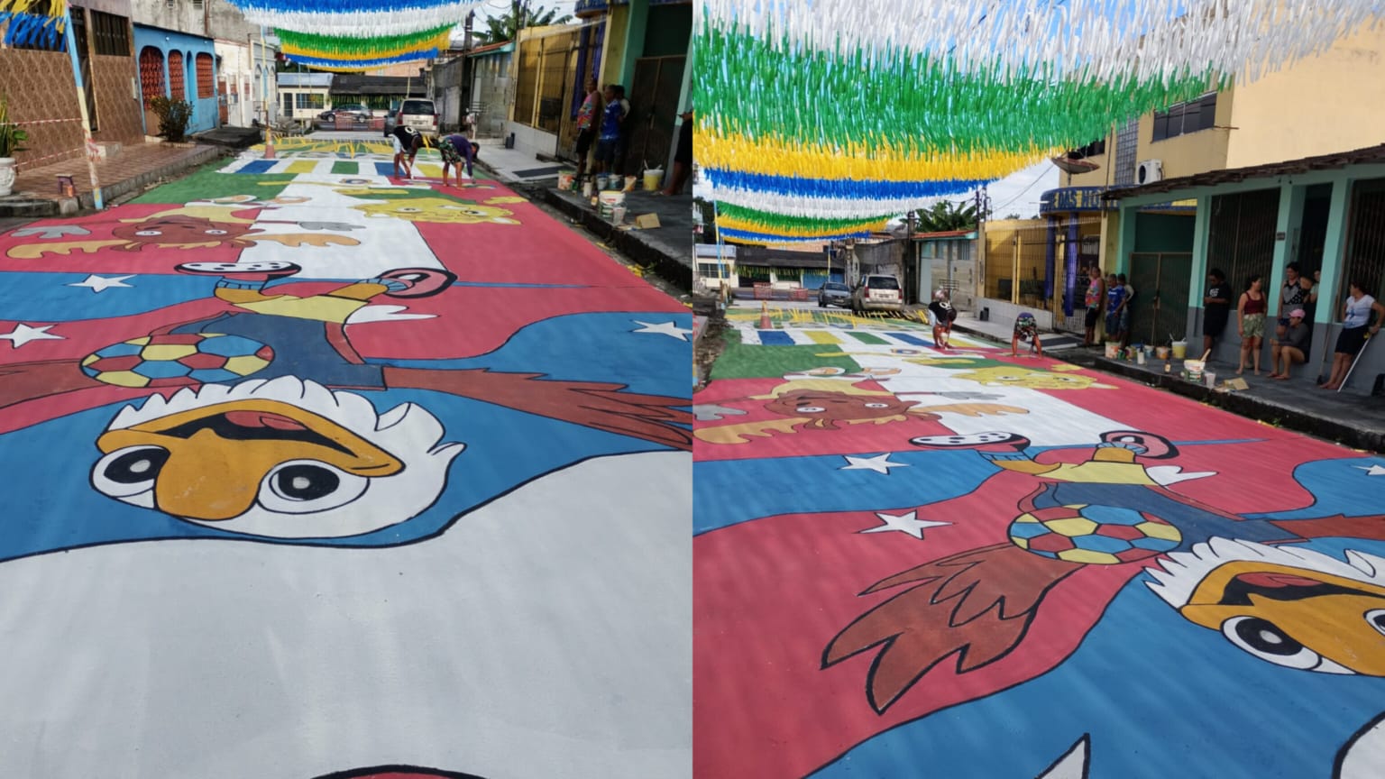 Rua Camocim abre lista das vencedoras do 'Ruas da Copa' em Manaus